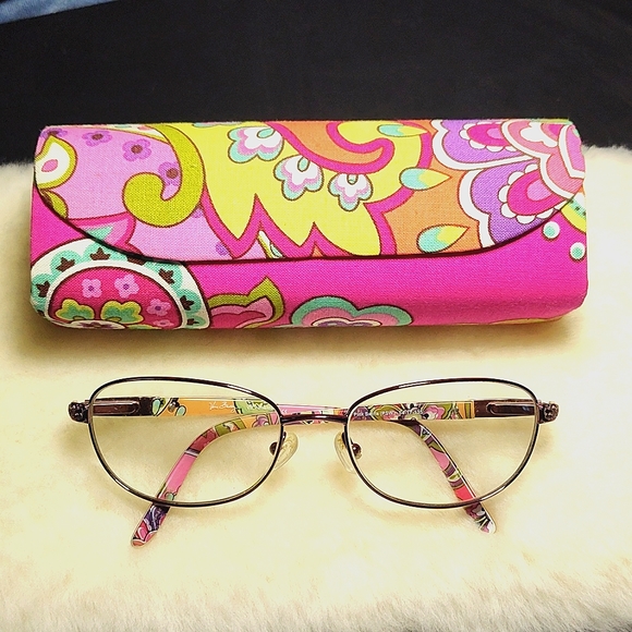 Vera Bradley | Accessories | Vera Bradley Pink Swirls Vb Penelope ...